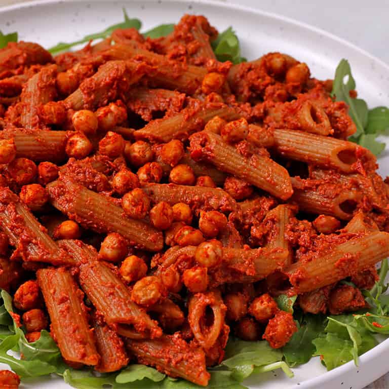 Sumptuous Homemade Vegan Pesto Rosso (sun-dried tomato pesto)