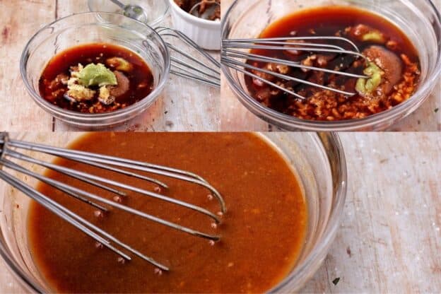 spicy-sweet wasabi dressing (wasabi vinaigrette) - vegan and oil-free