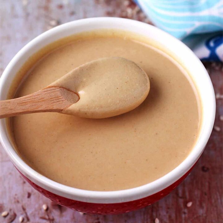 Healthy Homemade Tahini: Oil-free Recipe - Vegan with Gusto