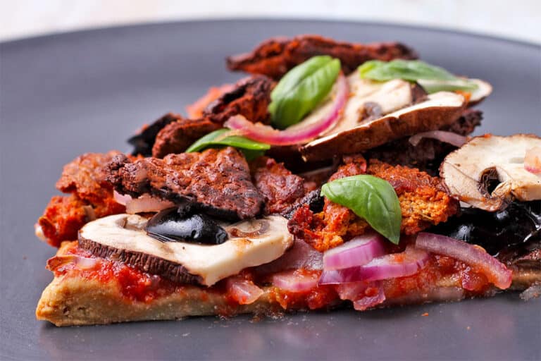 Easy Gluten-Free Quinoa Pizza Crust (Soak and No Soak) - Vegan with Gusto
