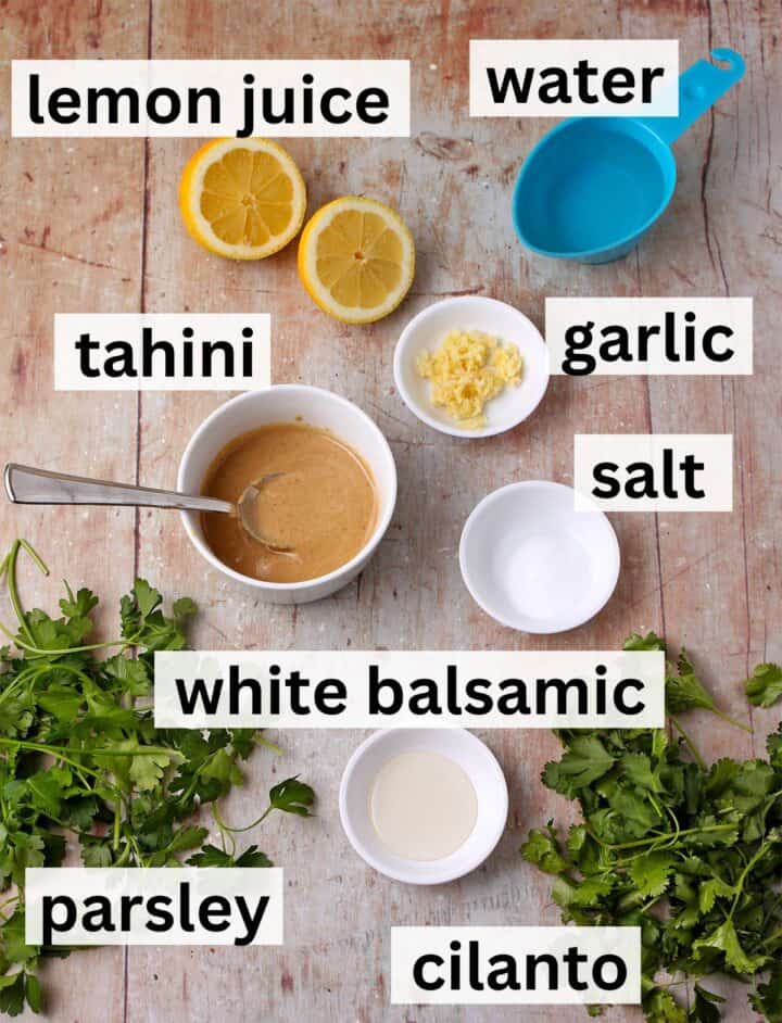 Green Tahini Sauce (Vegan and Oil-Free) - Vegan with Gusto
