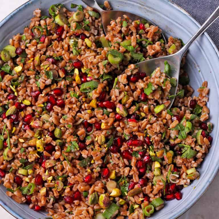 Middle Eastern Vegetable Bulgur Pilaf - Vegan with Gusto
